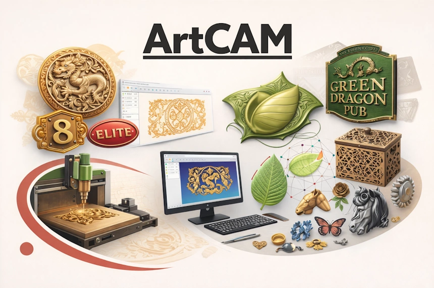 ArtCAM программа для ЧПУ станков, функционал | All Ready